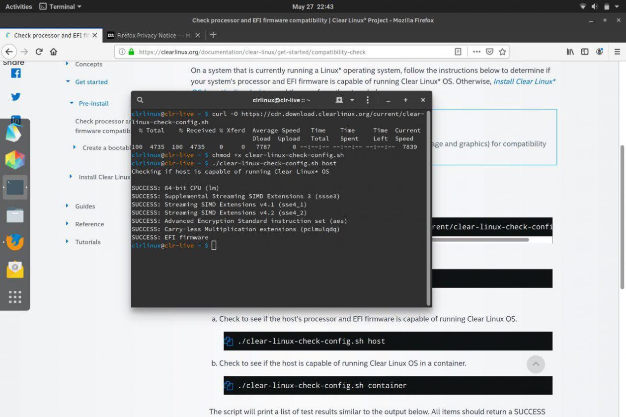 Clear Linux OS, czyli Intel stworzył sobie system operacyjny
