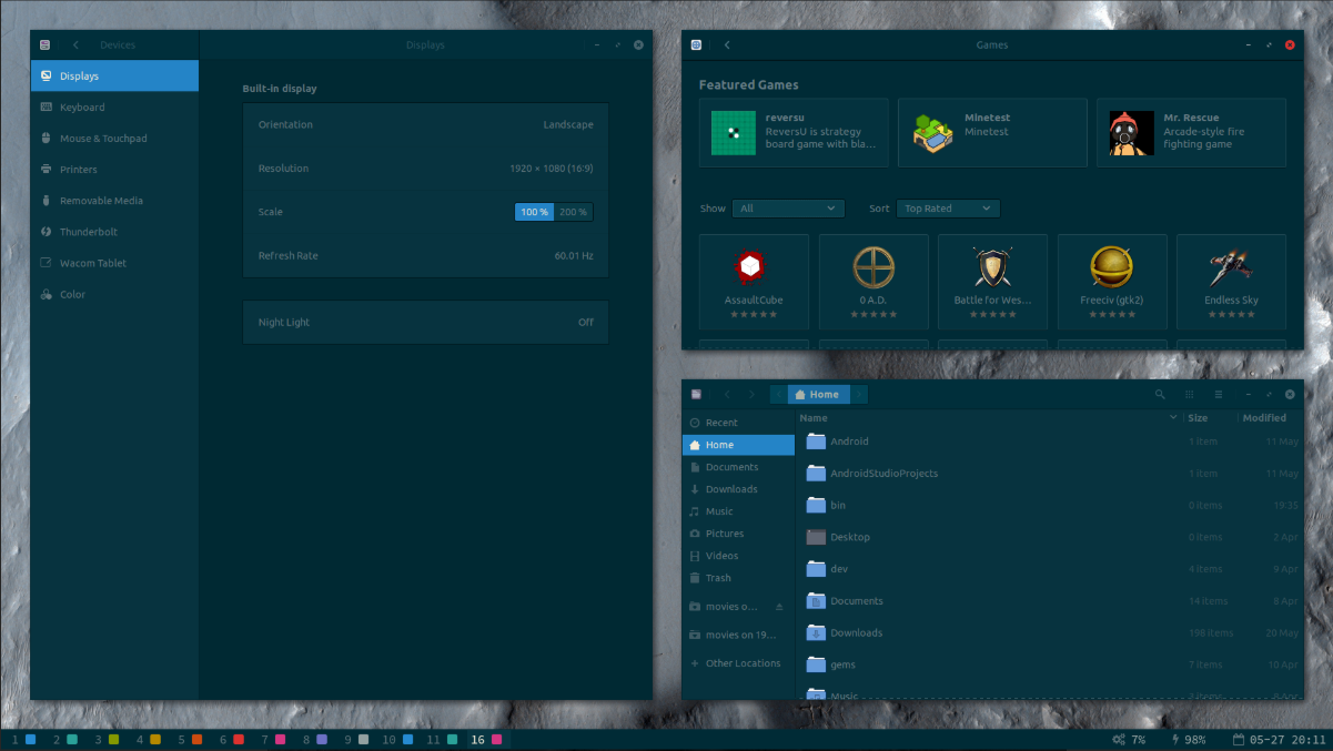 Co da połączenie Ubuntu 19.04 z i3-wm? System Regolith Linux