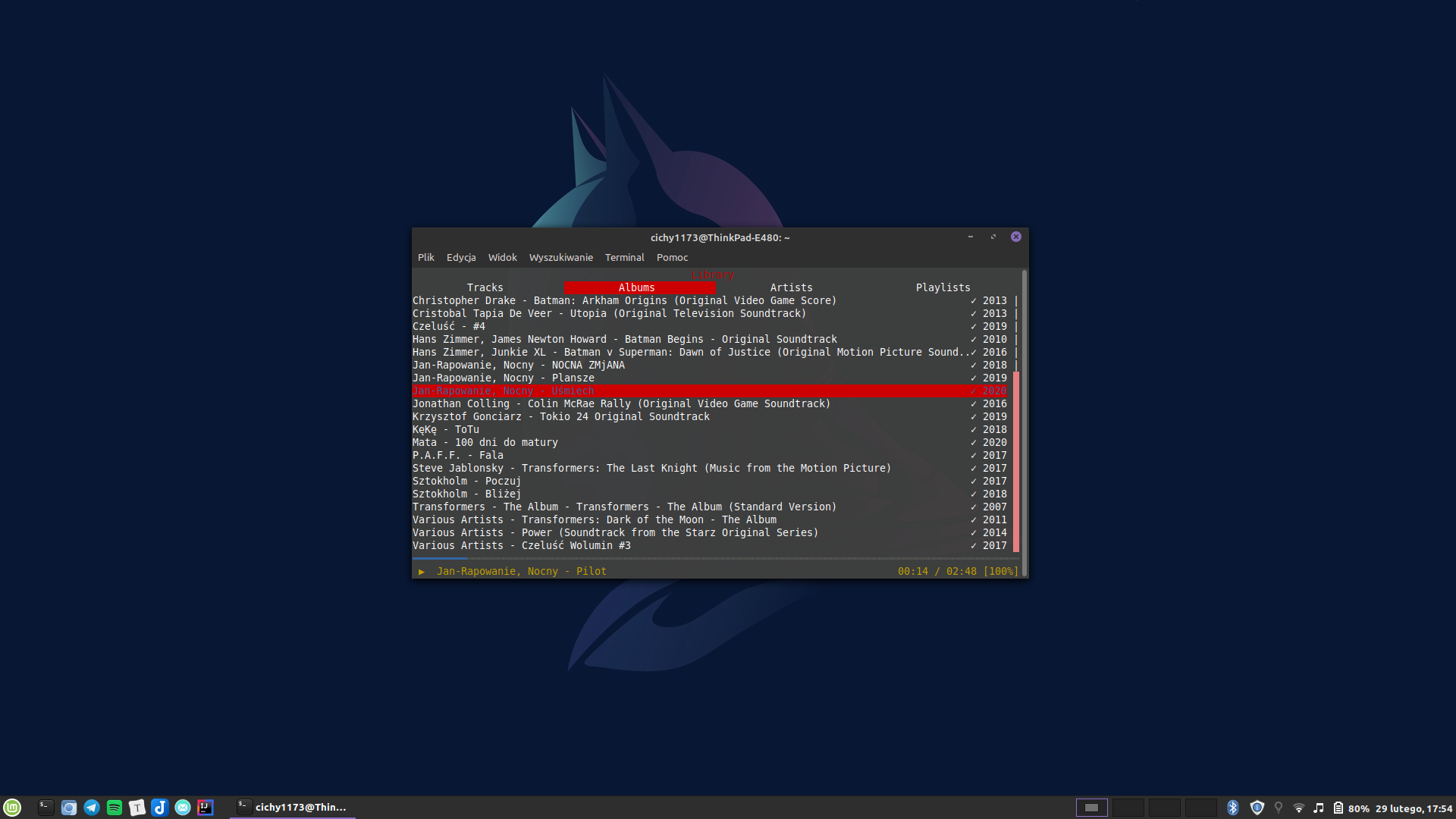 Dzięki ncspot uruchomisz Spotify w Terminalu!