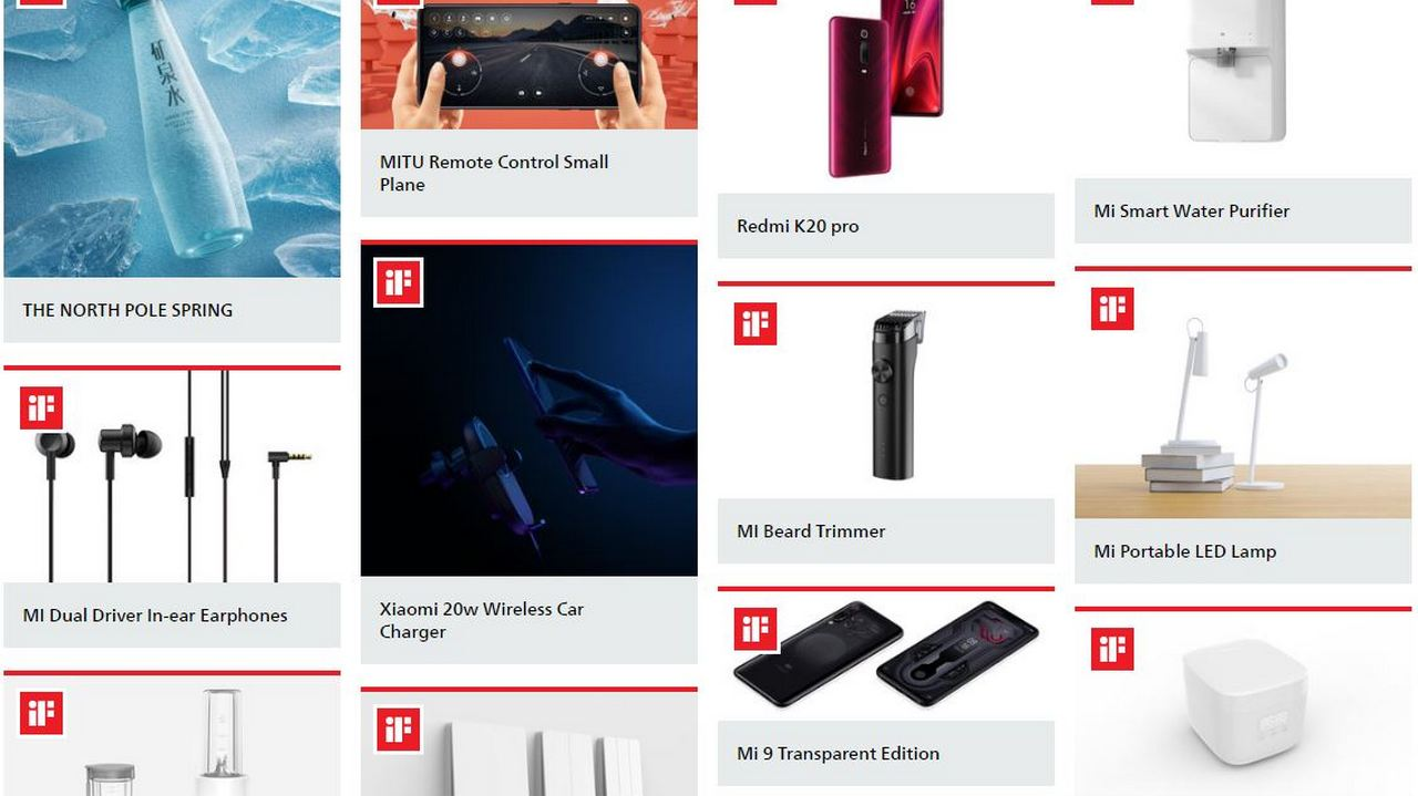Xiaomi zdobyło aż 33 nagrody na iF Design Award 2020