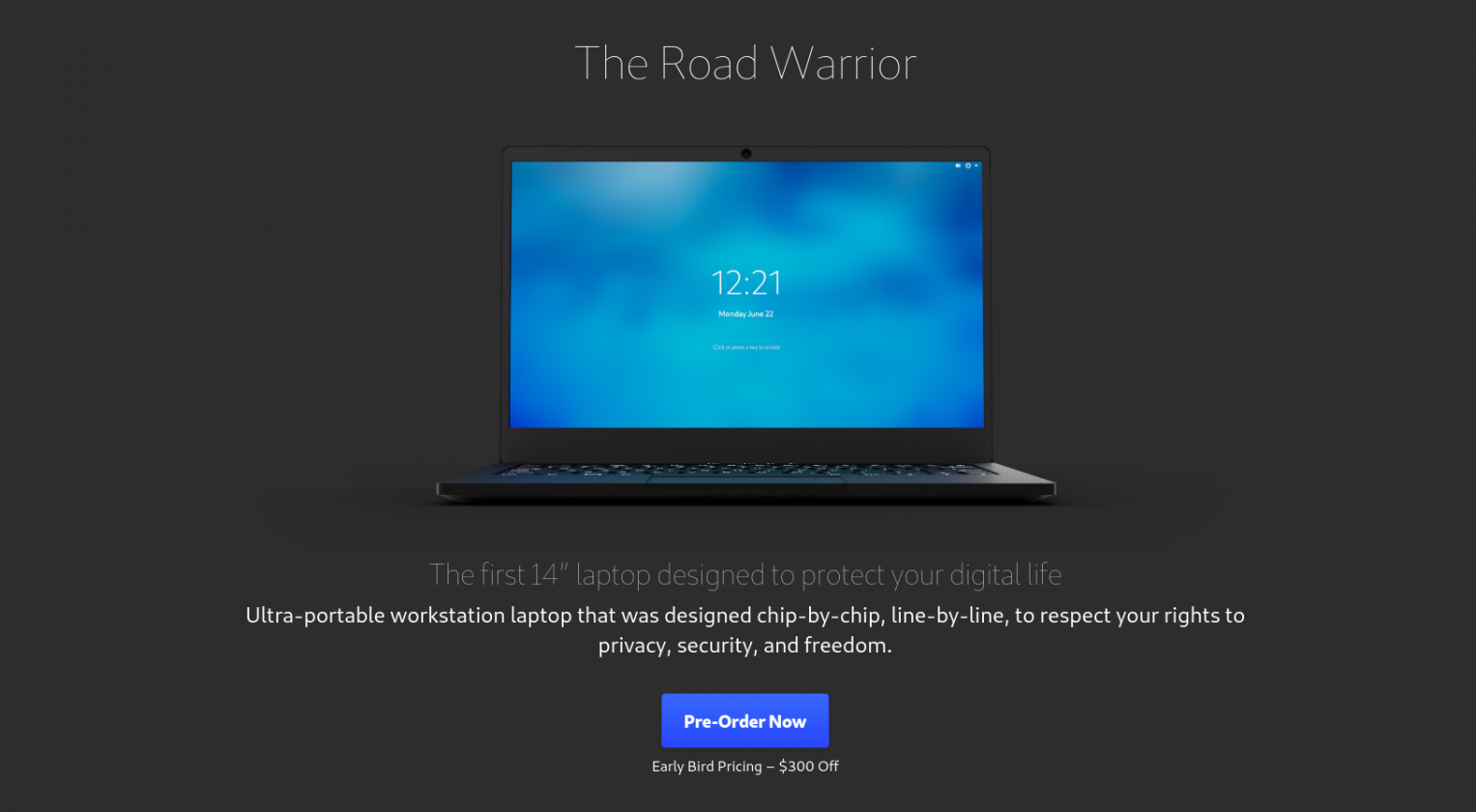 Purism Librem 14 to bezpieczny ale i drogi laptop z Linuxem