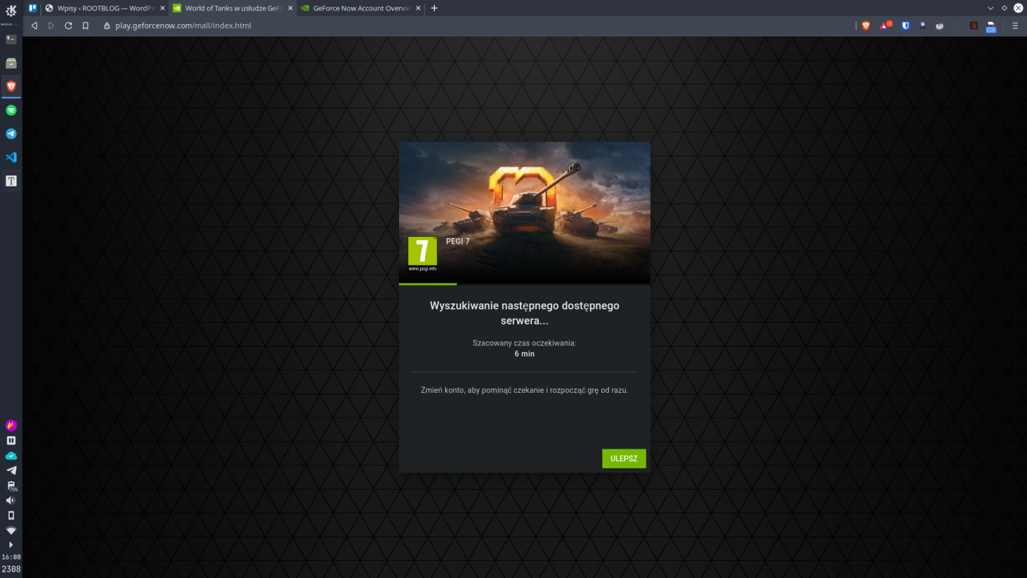 Linux i GeForce Now? Jak najbardziej! [PORADNIK]