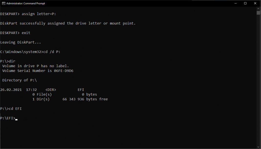 Jak usunąć GRUB-a z partycji EFI w Windowsie 10