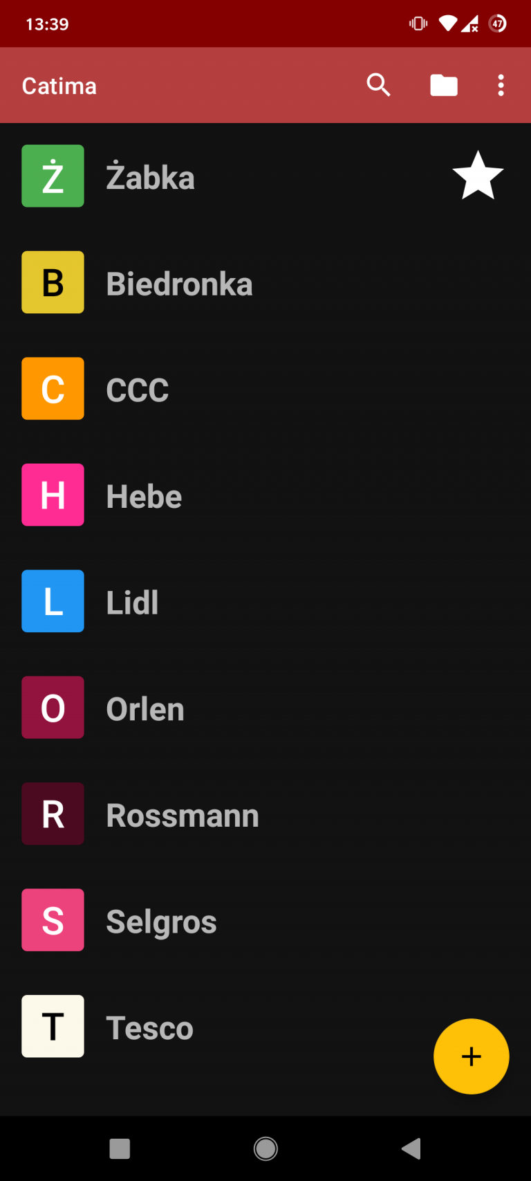 Znajdźki z F-Droid: Catima, czyli wszystkie karty lojalnościowe w ...