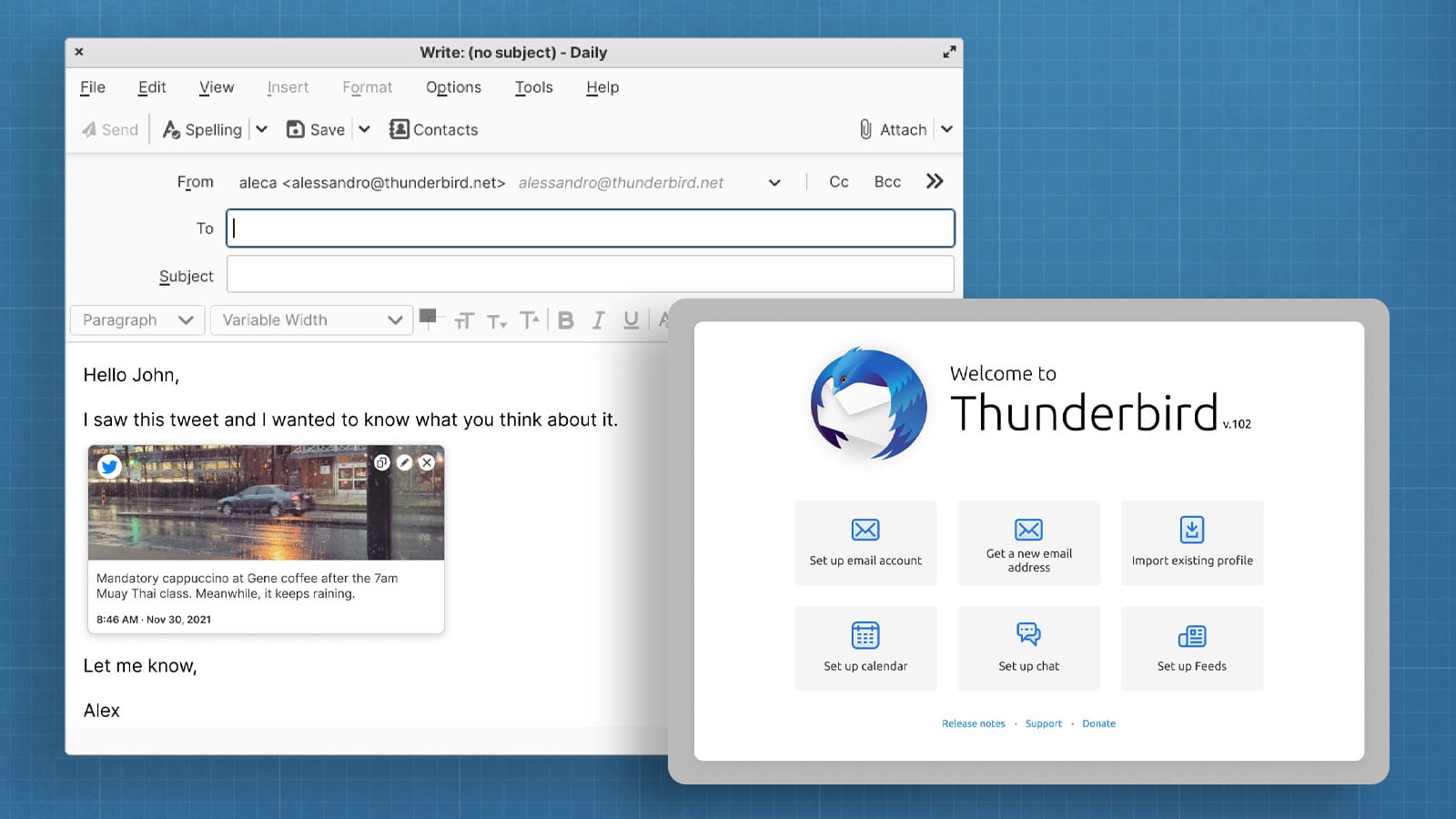 Thunderbird 102 zmieni się nie do poznania! Nareszcie