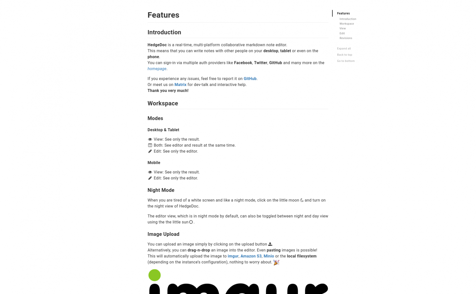 HedgeDoc - czyli nowoczesne pisanie wspólnych notatek z prywatnością