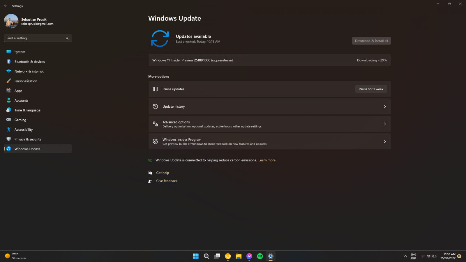 Ustawienia Windows 11 otrzymają animowane ikony sekcji!