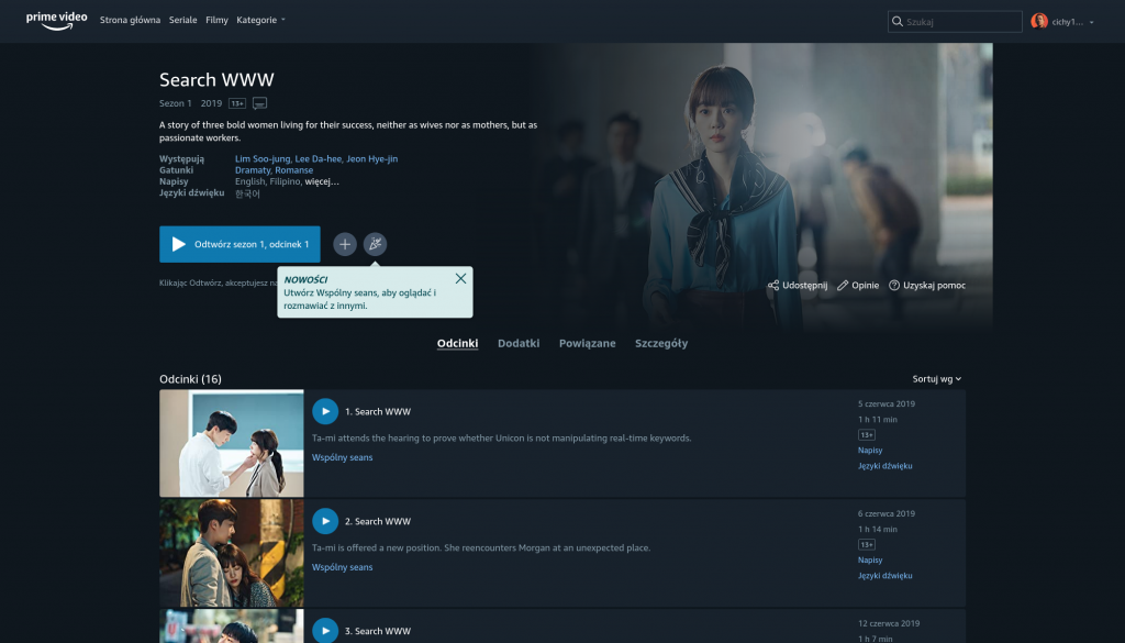 Koreańska aktualizacja w Amazon Prime Video! Co obejrzymy?