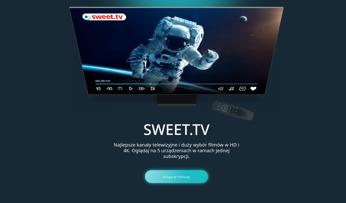 SWEET.TV: Telewizja i VOD za 5 złotych miesięcznie!