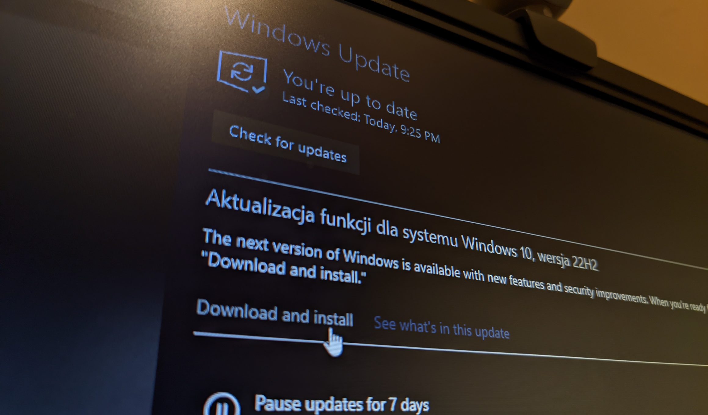 Aktualizacja Windows 10 do wersji 22H2 już dostępna!