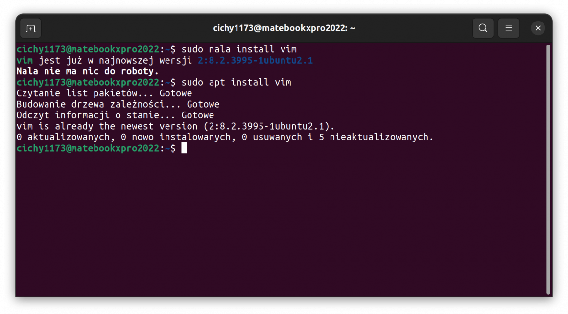 Nala zastąpi Ci APT i ułatwi codzienne życie na Ubuntu