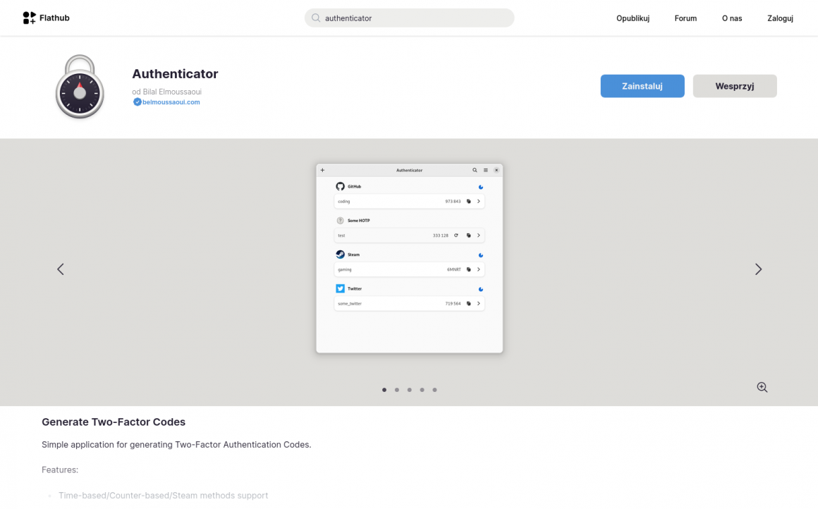 Flathub od teraz po polsku! A do tego jest prześliczny