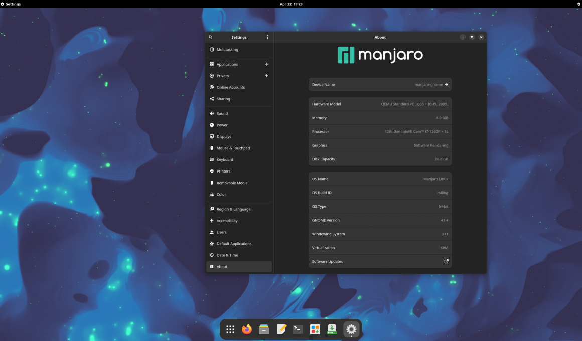 Manjaro Linux 22.1 'Talos' wydany! Ktoś z tego korzysta?