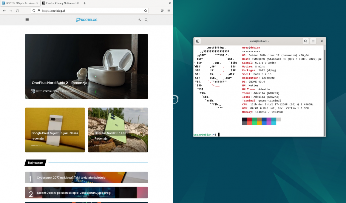 Debian 12 już jest! Chyba się przesiądę, bo to genialne wydanie