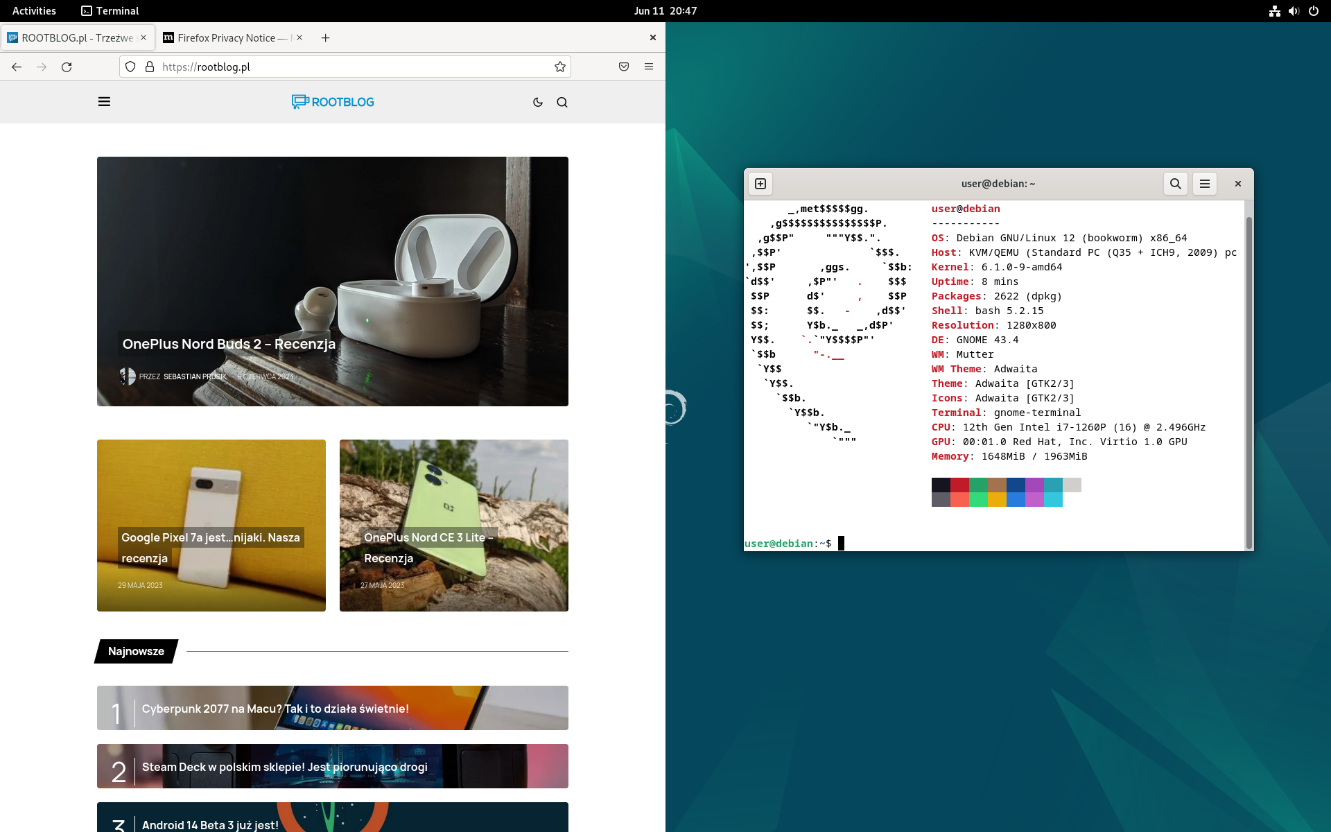 Debian 12 już jest! Chyba się przesiądę, bo to genialne wydanie