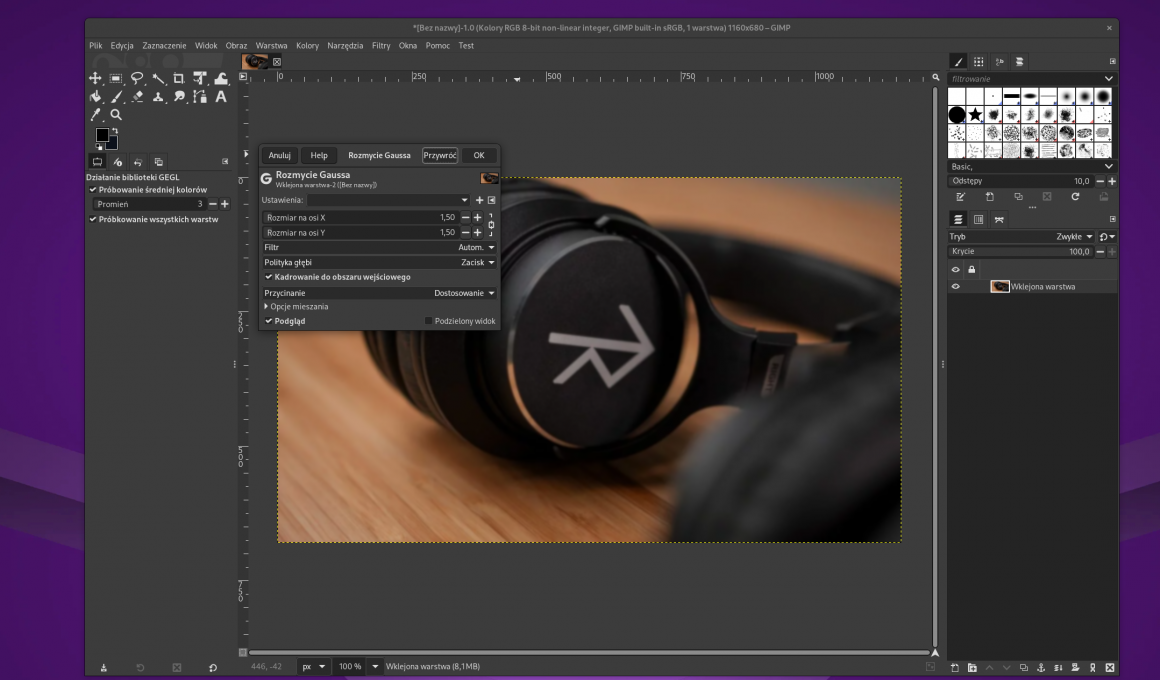 Już jest! GIMP z nowym interfejsem GTK3 udostępniony
