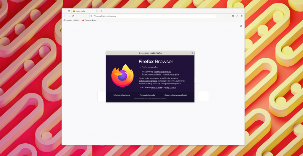 Mozilla Firefox 119 już jest! Zmiany są przyjemne