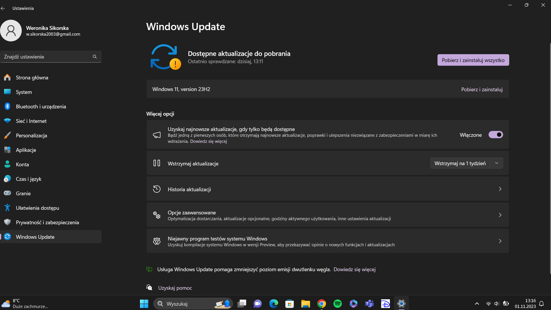 Windows 11 2023 Update (23H2) już jest!