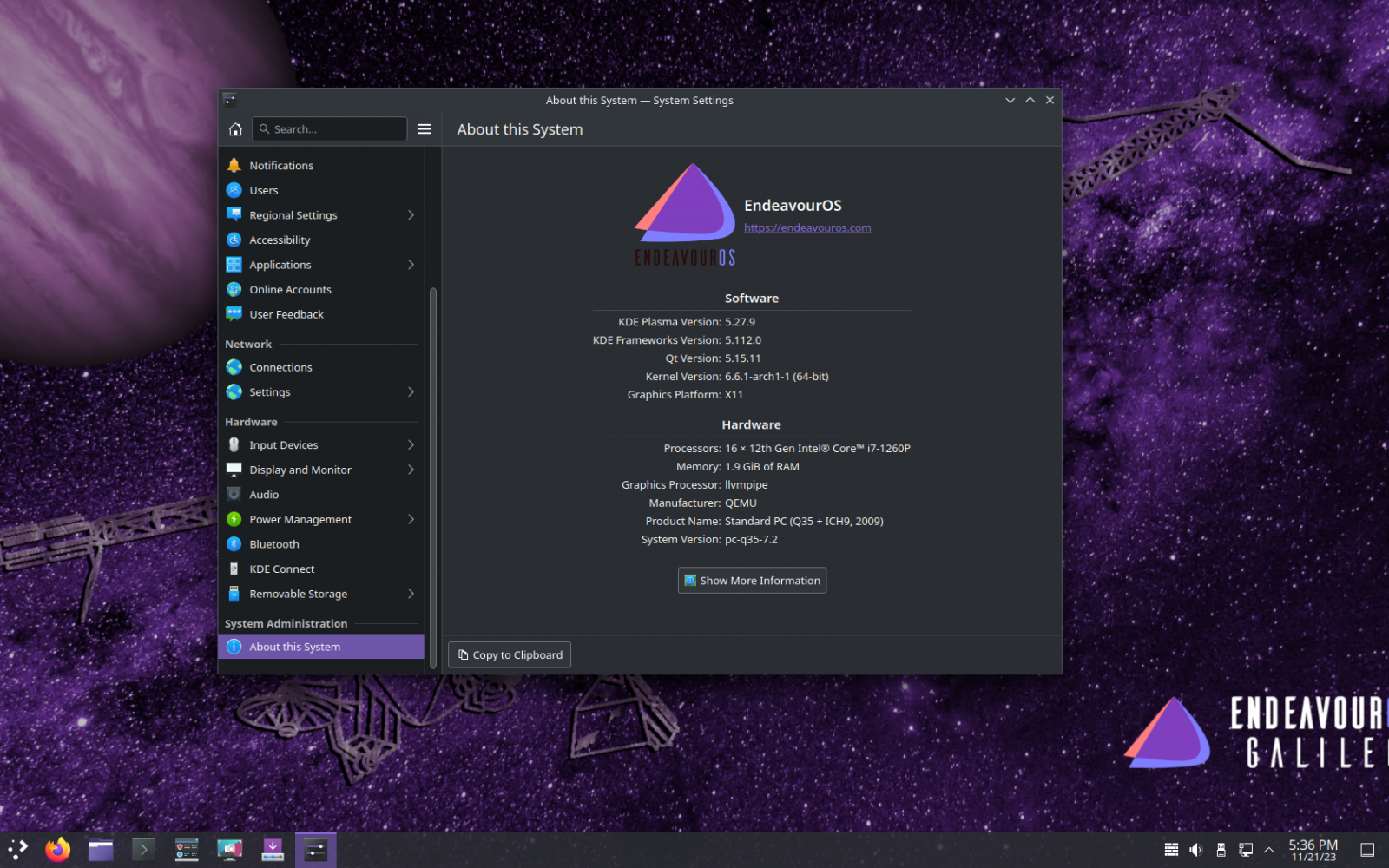 EndeavourOS "Galileo" to nowa wersja tego systemu! Co wnosi?