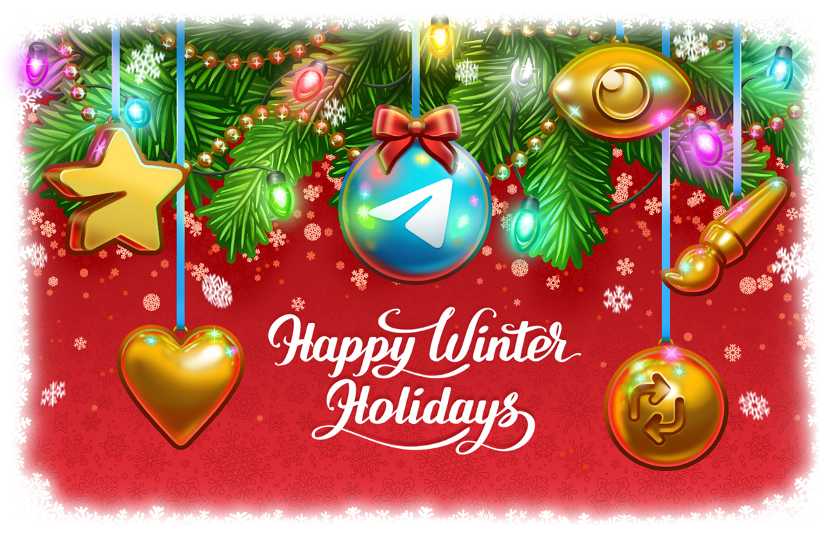 Telegram z ostatnią aktualizacją w tym roku